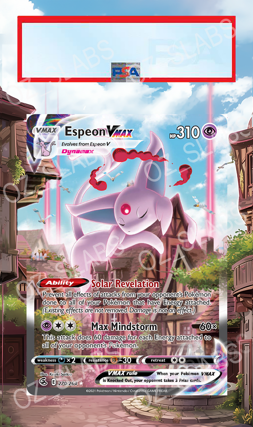 Espeon VMAX extended art case – Oz Slabs